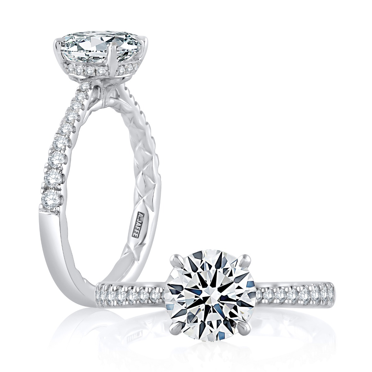 Modern Luxury Engagement Rings for Women - A.JAFFE