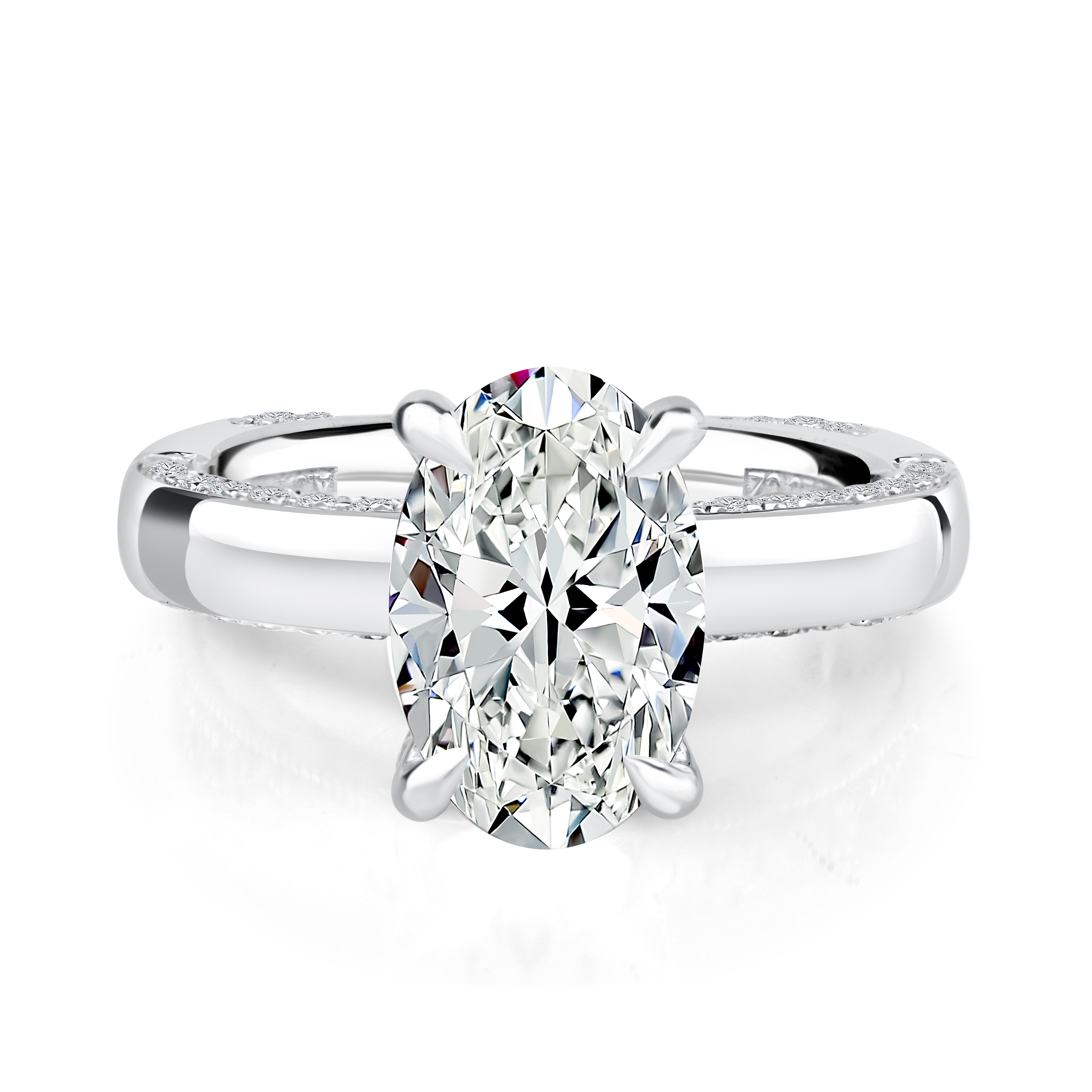 Solitaire Diamond Engagement & Wedding Rings at A.JAFFE